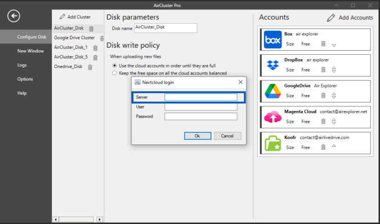 Manage your files on Nextcloud servers
