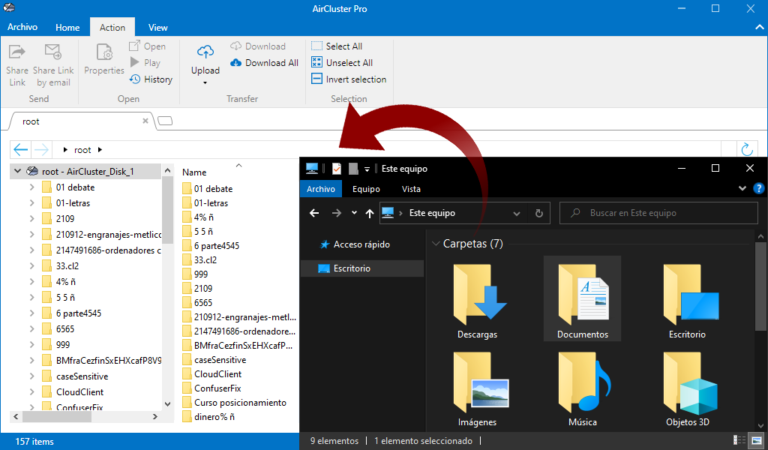 How to upload files or folders to the cloud