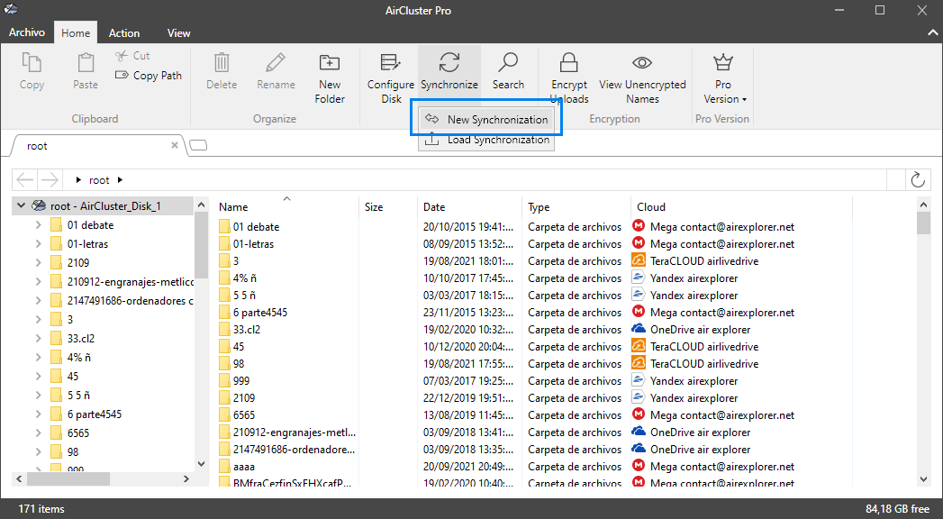How to synchronize between your computer and the cloud