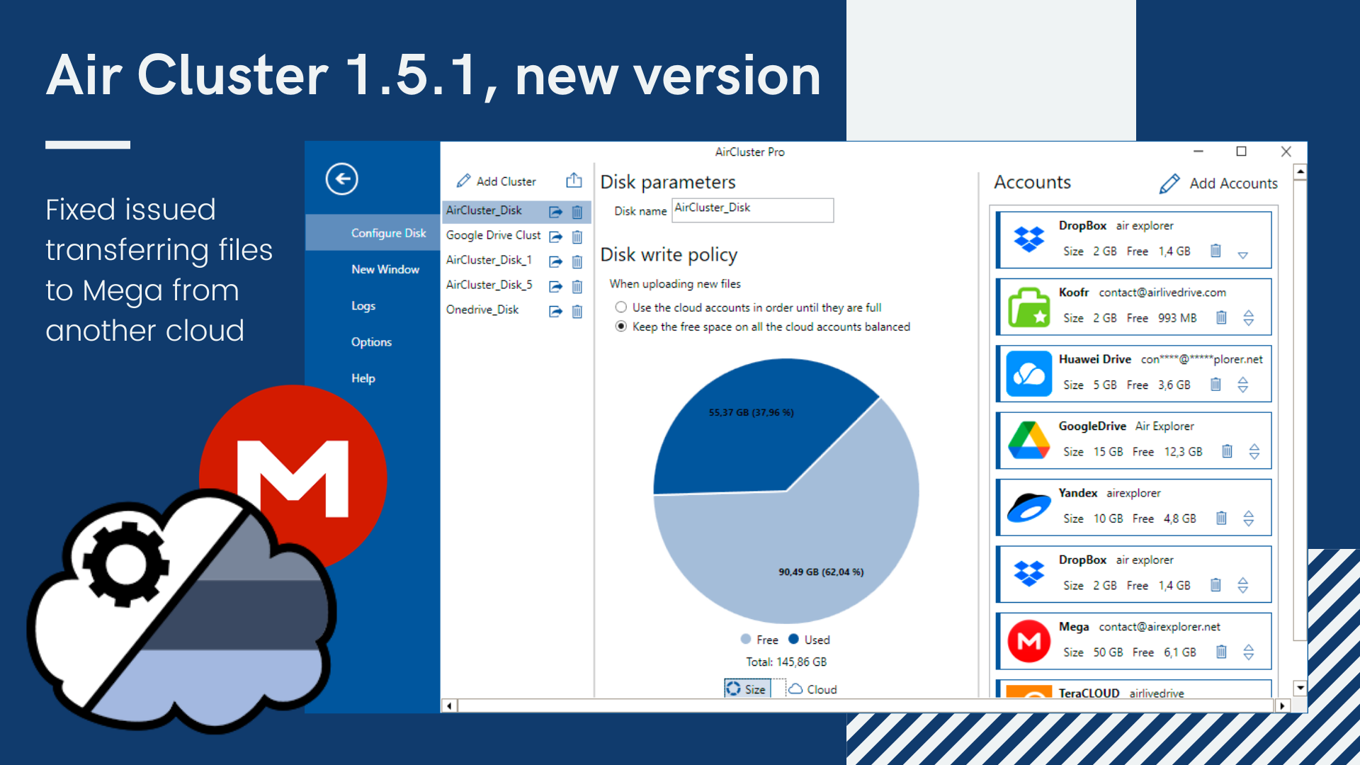 Air Cluster 1.5.1, new version