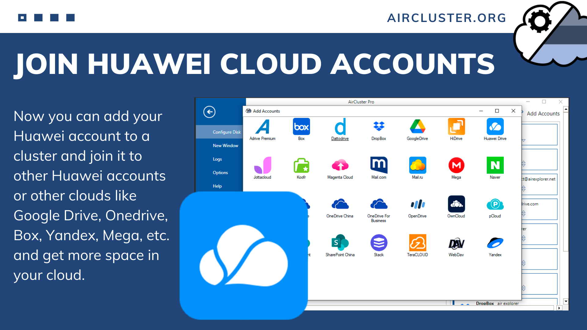 Join Huawei cloud accounts