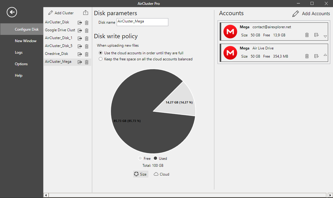 Join your Mega accounts