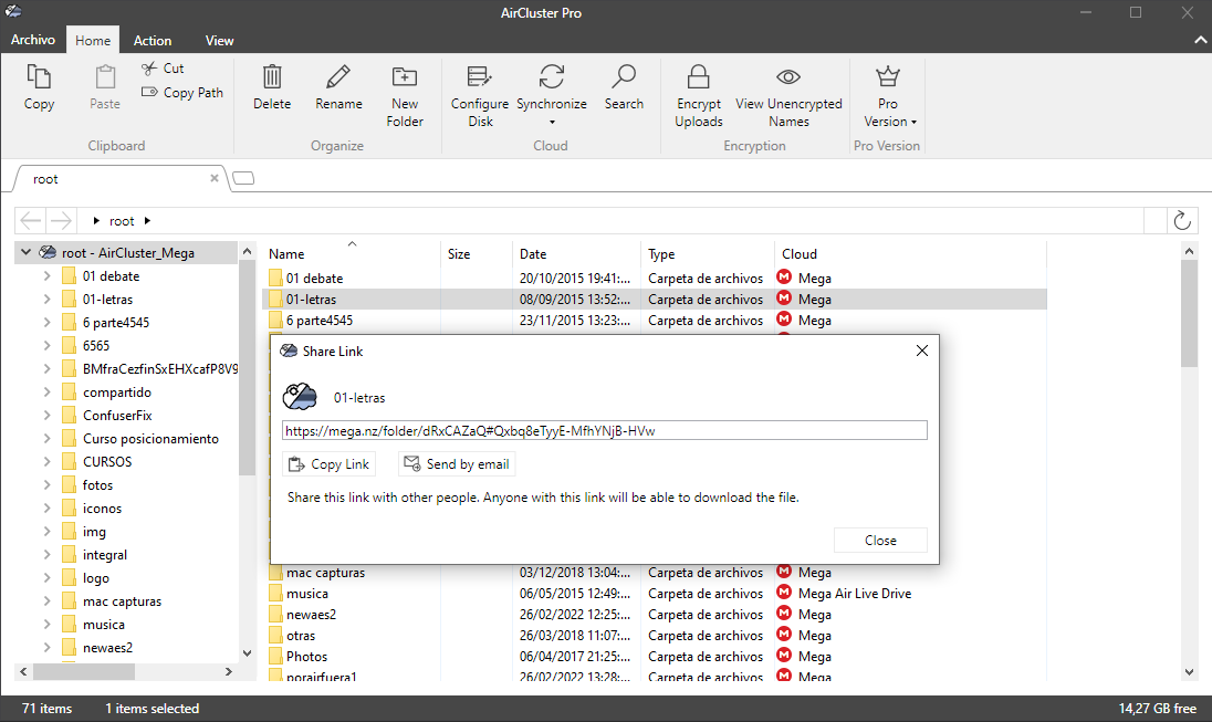 Join your Mega accounts