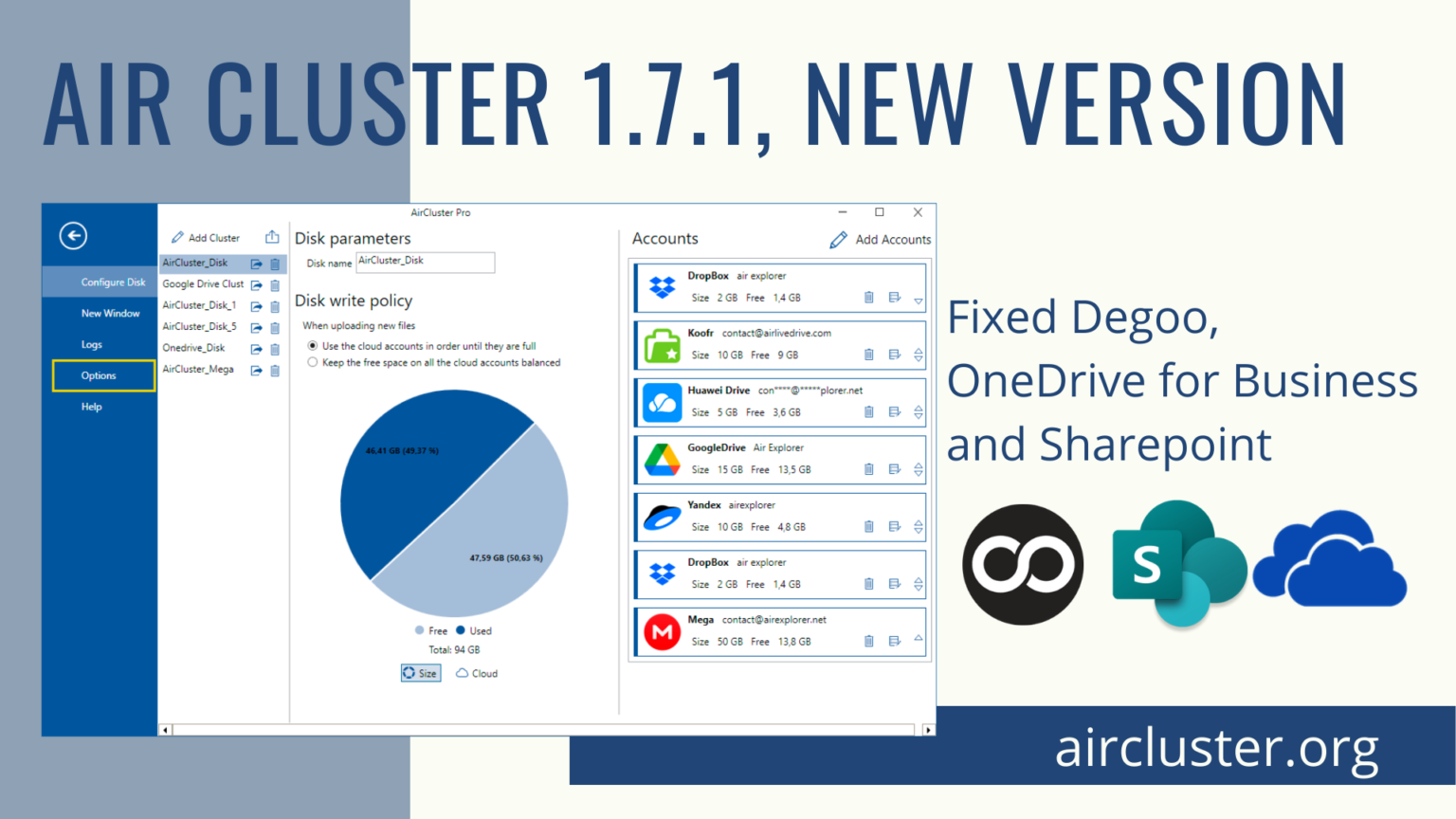 Air Cluster 1.7.1, new version
