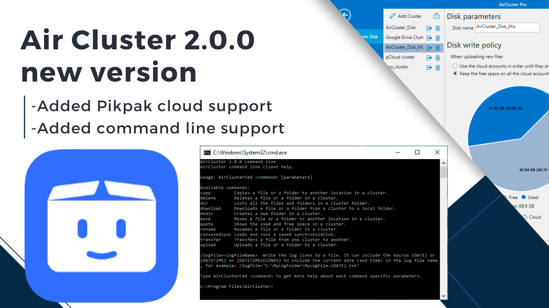 Air Cluster 2.0.0, new version