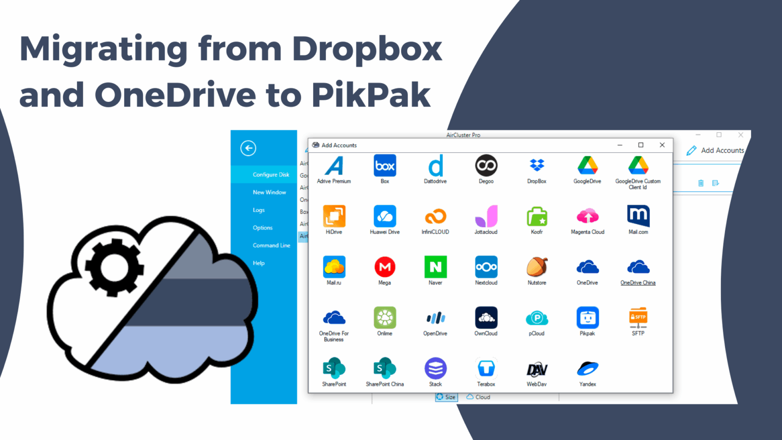 Migrating from Dropbox and OneDrive to PikPak